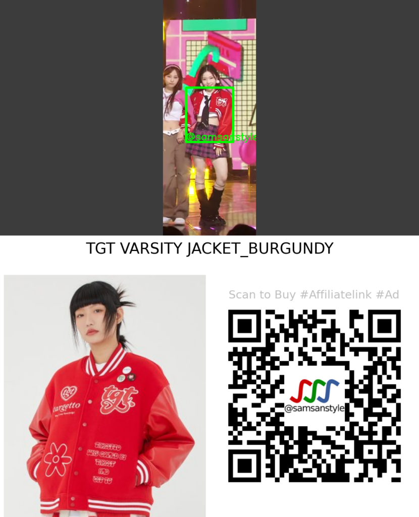 ICHILLIN’ Jackie | Draw SBS Inkigayo | TARGETTO TGT VARSITY JACKET ...